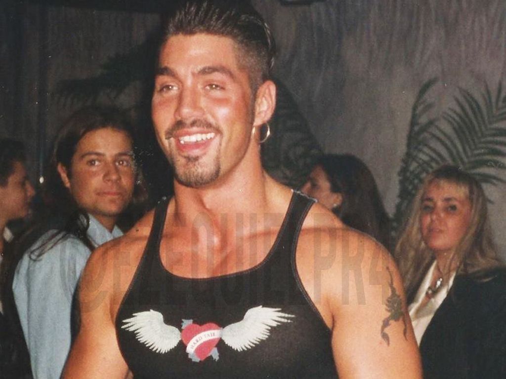 Las fotos inéditas de Ricky Fort en su mejor momento