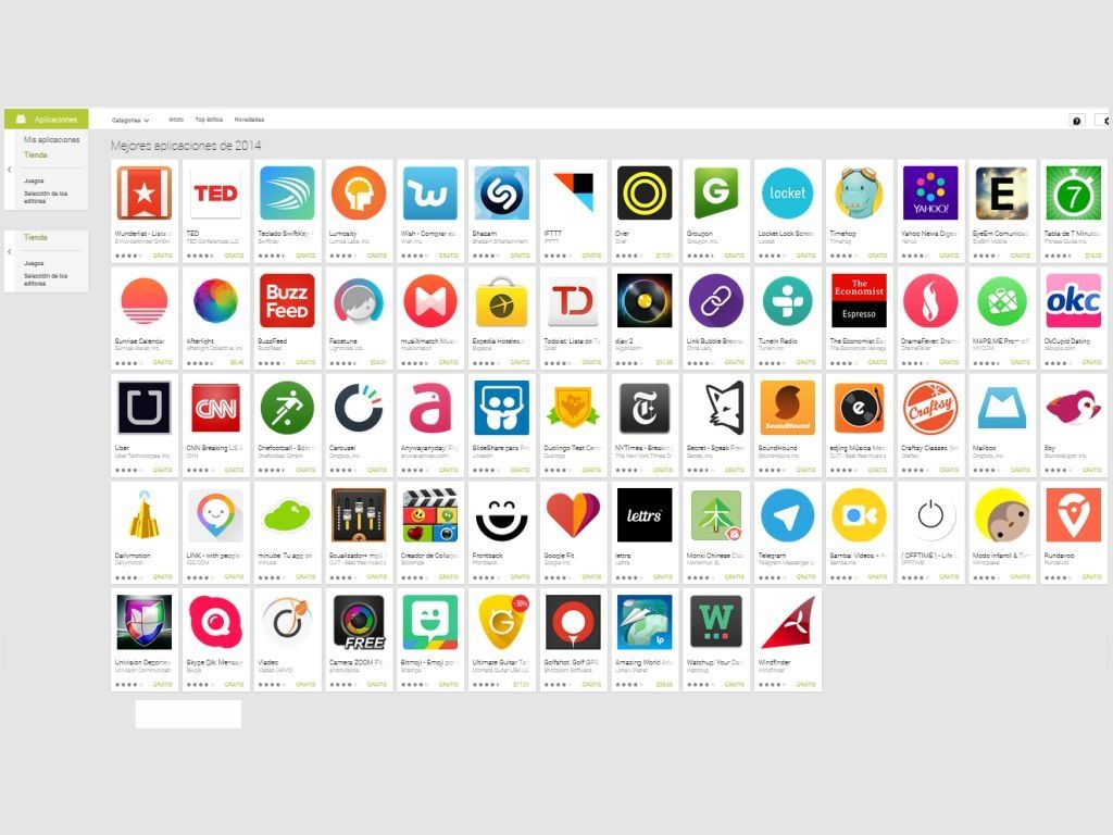 Google eligió las mejores aplicaciones del año para Android