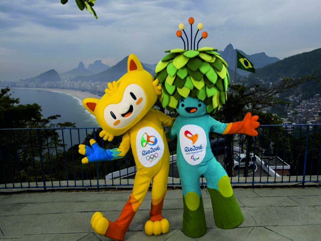 Presentaron las mascotas de Rio 2016