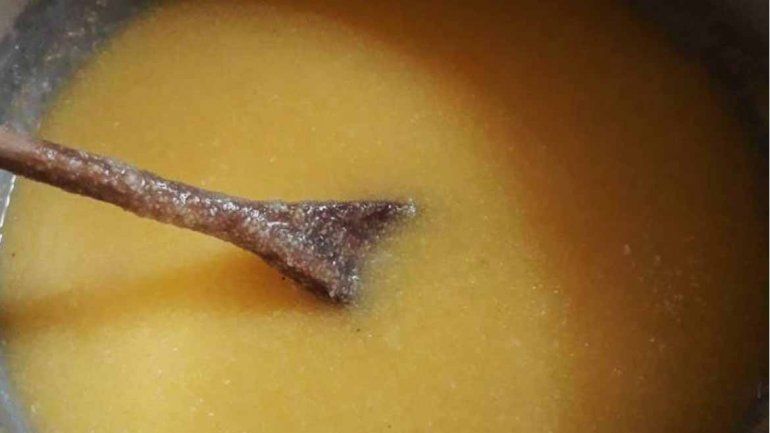 Anchi, el típico postre a base de sémola de maíz para compartir con la ...