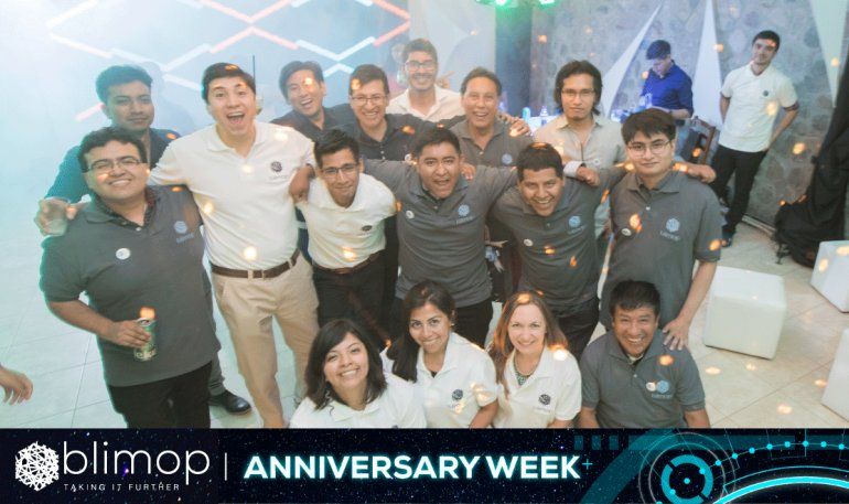 Blimop: una empresa de tecnología de cara al mundo festeja sus 14 años