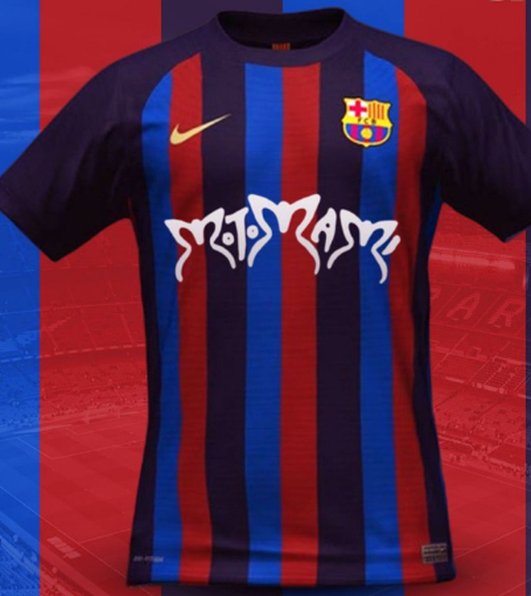 Barcelona jugará el clásico con el logo de Motomami