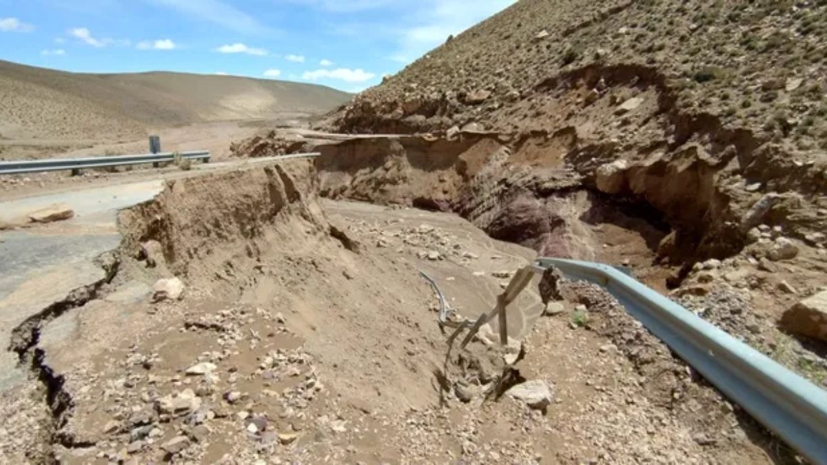 Por el corte de la Ruta Nacional 52 habilitan un paso alternativo