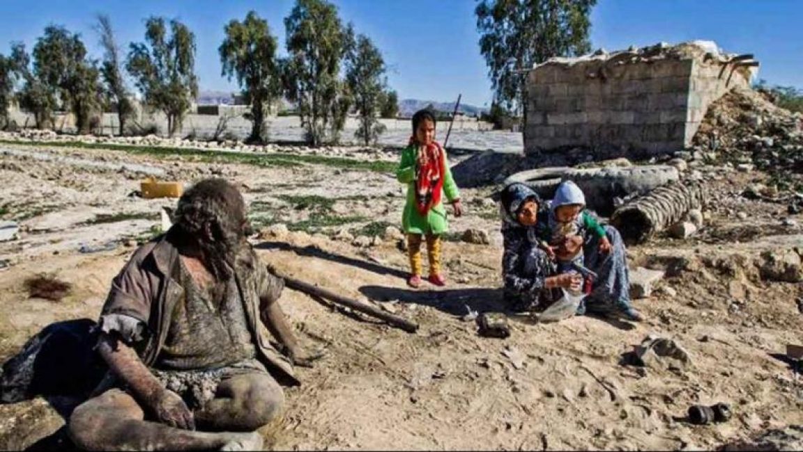 Amoo Hadji, el iraní que lleva 60 años sin bañarse