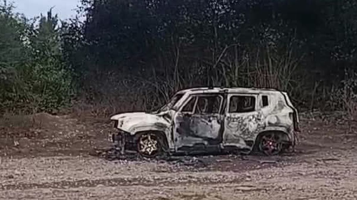 Ruta 43: encontraron dos cuerpos calcinados dentro de un vehículo