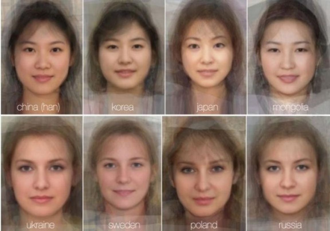 Científicos definen el rostro de la mujer tipo en 41 países