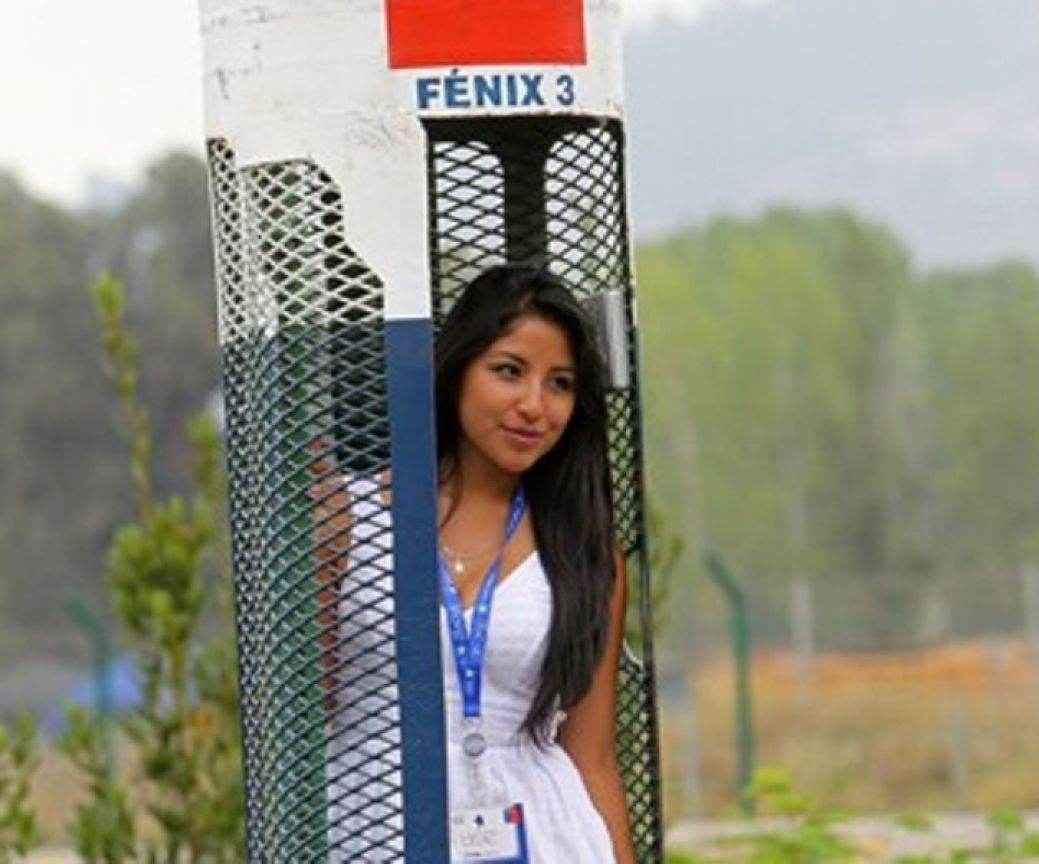 La hija de Evo Morales posa como modelo