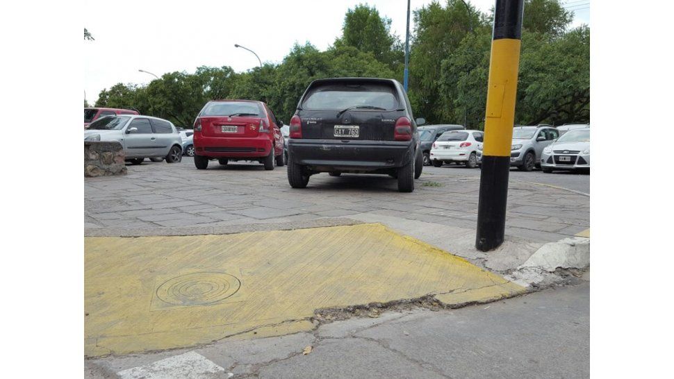 ¿Rampa peatonal o vehicular?
