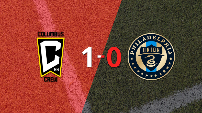 Columbus Crew le ganó 1-0 a Philadelphia Union