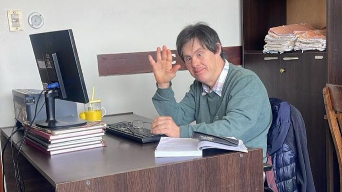 La historia de David María, la primera persona con síndrome de Down ...