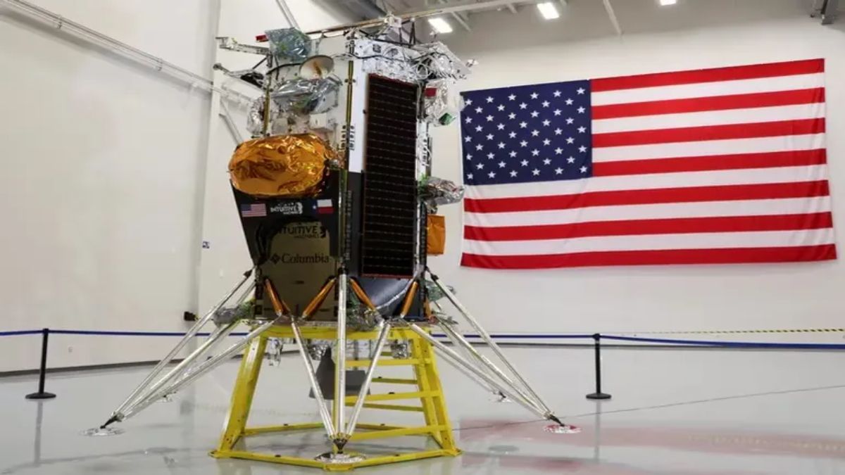 La nave espacial de Estados Unidos realizó con éxito el aterrizaje lunar
