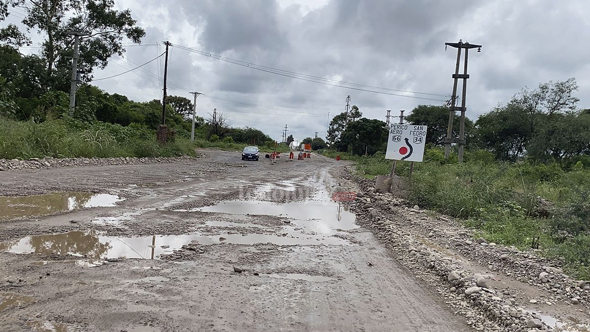 Ruta 34: quejas por el estado del camino