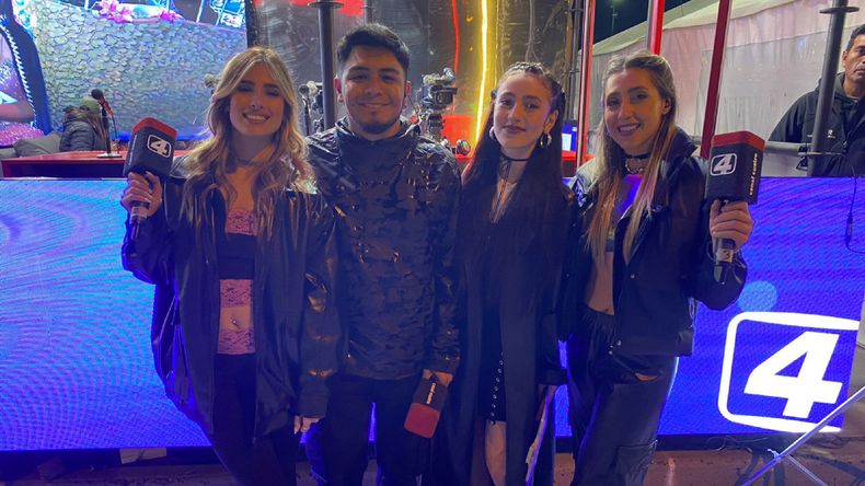 Julieta Poggio con Canal 4: Me encanta la FNE