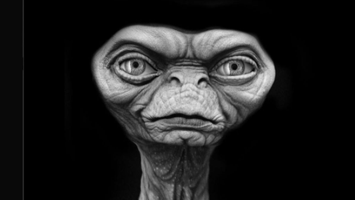 Revelan la verdadera y aterradora apariencia de E.T.
