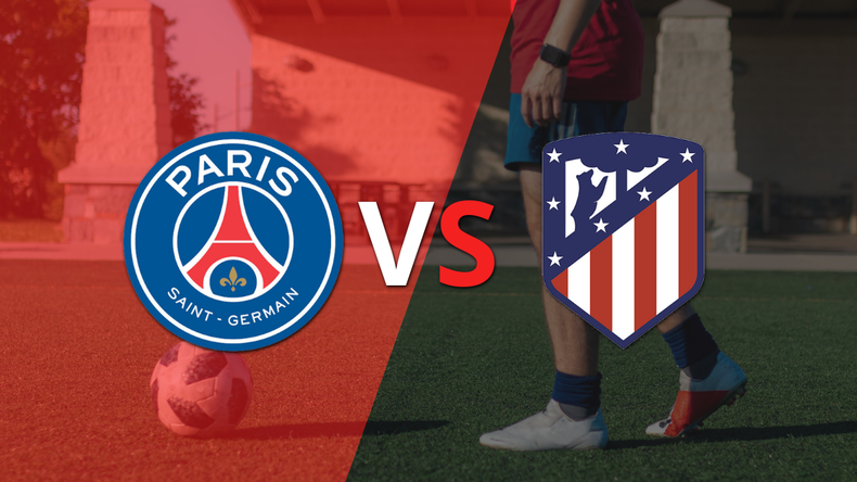 Atlético de Madrid logró dar vuelta el marcador y vencer 2-1 a PSG con gol agónico