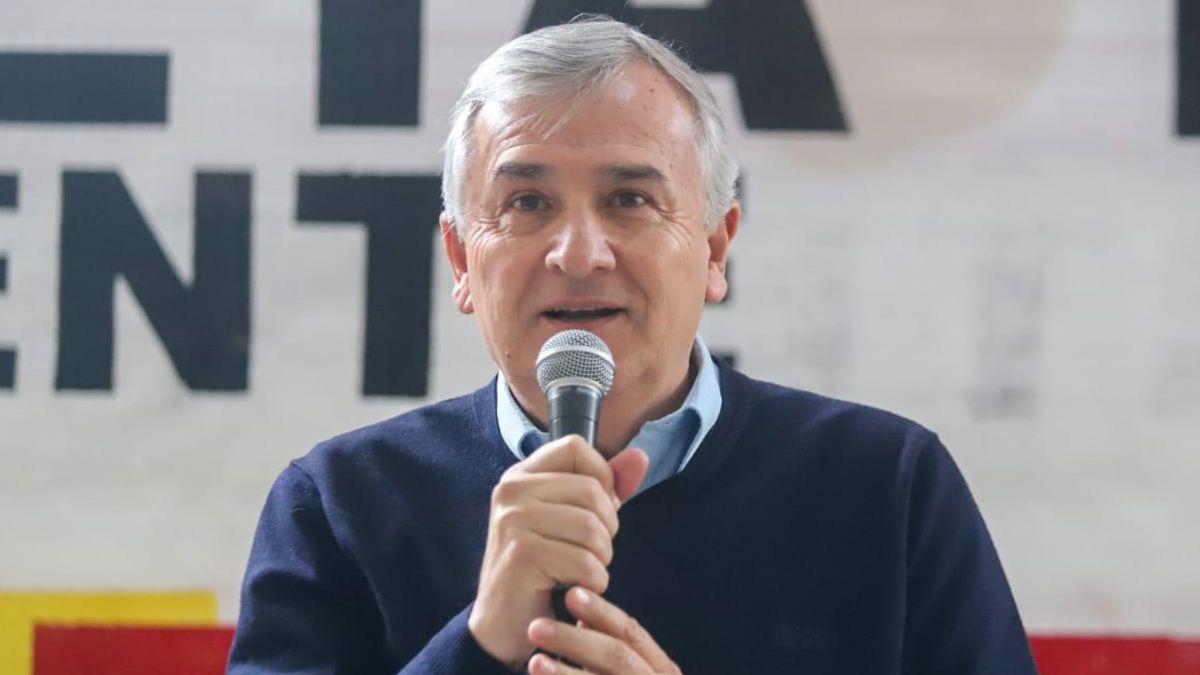 Elecciones 2023: Gerardo Morales en Dean Funes