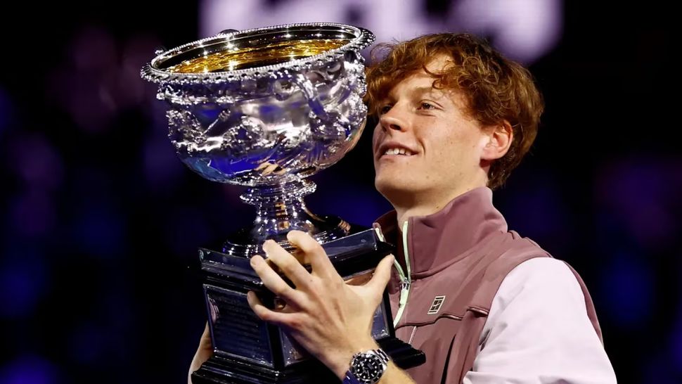 Jannik Sinner se coronó campeón del Abierto de Australia