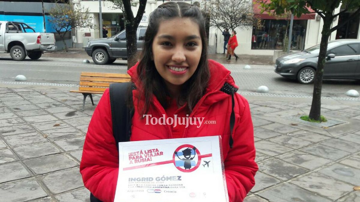 Hoy la Selección Argentina tendrá a la jujeña Ingrid Gómez como abanderada