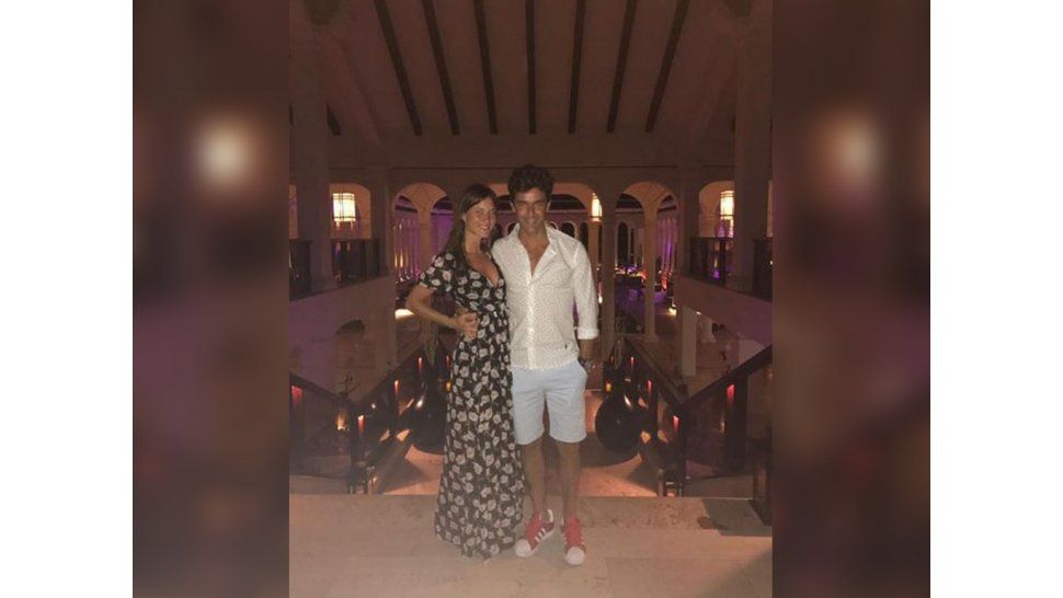 Las fotos del romántico viaje de Mariano Martínez y su novia