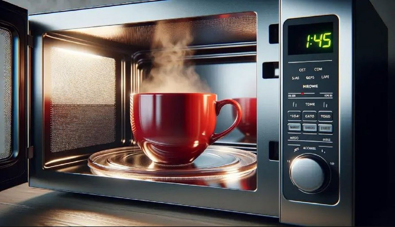 Truco para limpiar el microondas de manera simple y rápida