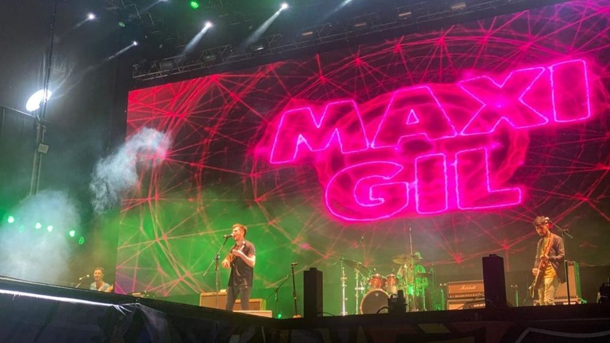 Maxi Gil actuó en el Carnaval de Ablande de Los Tekis