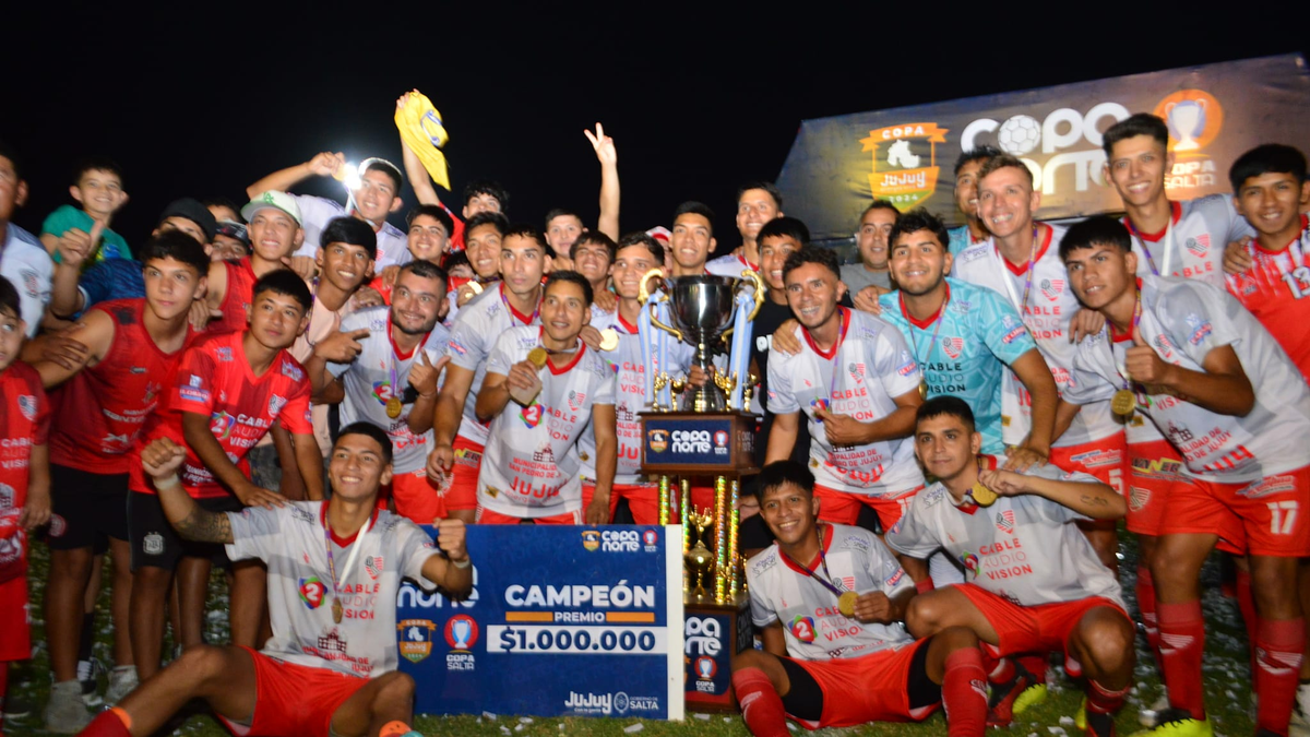 Con una goleada, Atlético San Pedro es el nuevo campeón de la Copa Norte