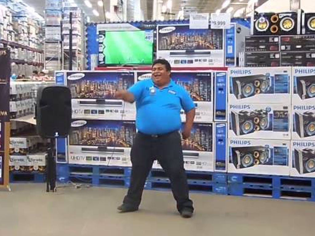 El empleado más feliz del mundo