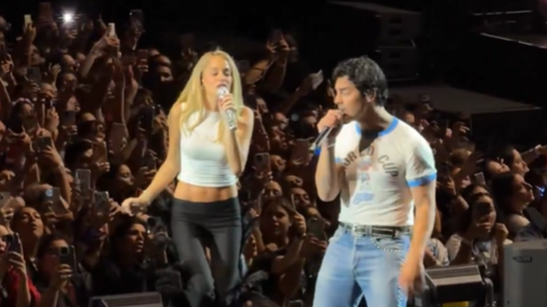 Tini Sotessel se subió al escenario con los Jonas Brothers y desató la ...