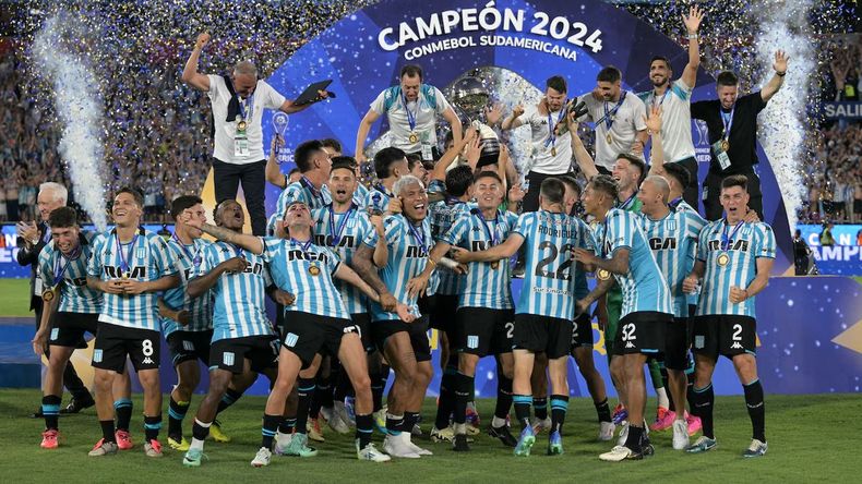 Las fotos de Racing Club campeón de la Copa Sudamericana