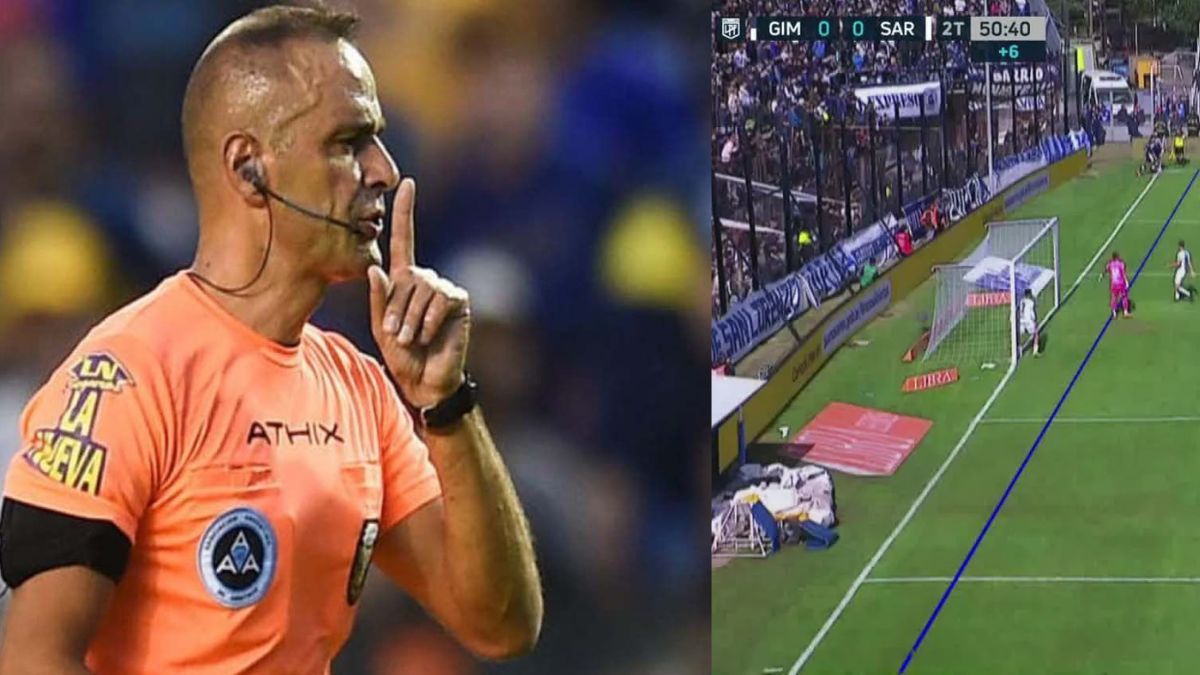 Echaron al árbitro Diego Abal tras el grave error en el VAR