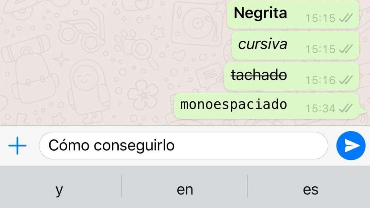 ¿Cómo escribir negrita en WhatsApp?