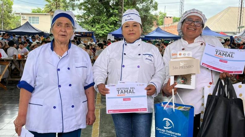 Festival del Tamal: Rosalia Toconas ganó el concurso al mejor tamal