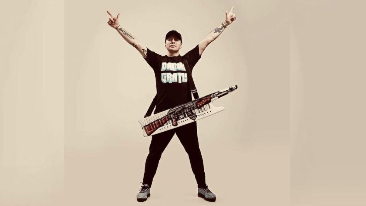 En medio del aumento de casos, Pablo Lescano dio un recital