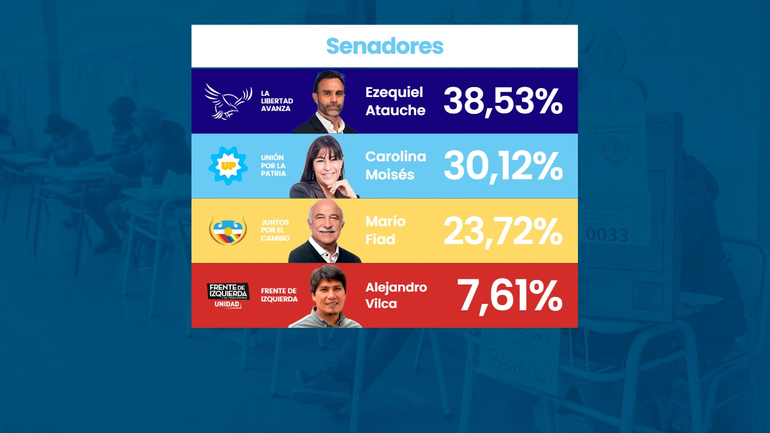 Elecciones 2023 Quién Gano En Jujuy Para Senadores Nacionales