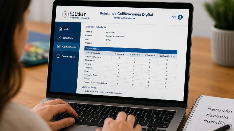 Jujuy implementa el Boletín de Calificaciones Digital: cómo funcionará ...
