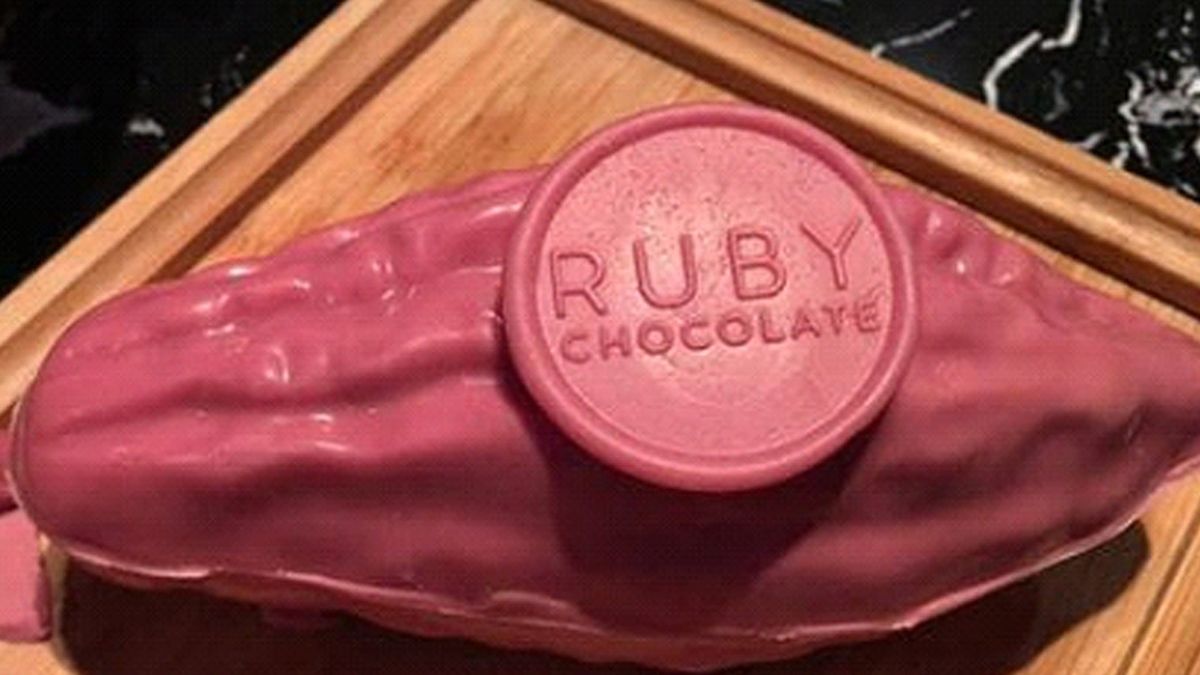 El chocolate cambió de color: el rosa más dulce que nunca