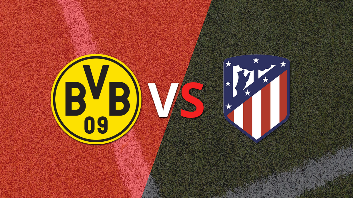 Borussia Dortmund venció a Atlético de Madrid y se clasificó a Semifinales