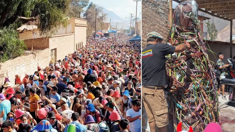 La Chaya de Mojones se vivió a pleno en Maimará con una multitud