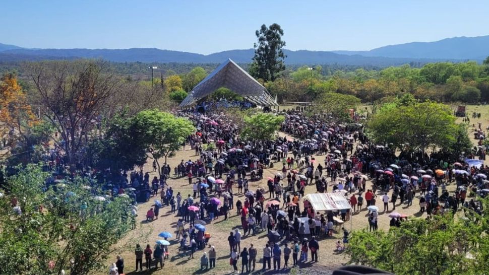 Virgen de Río Blanco: gran peregrinación al santuario