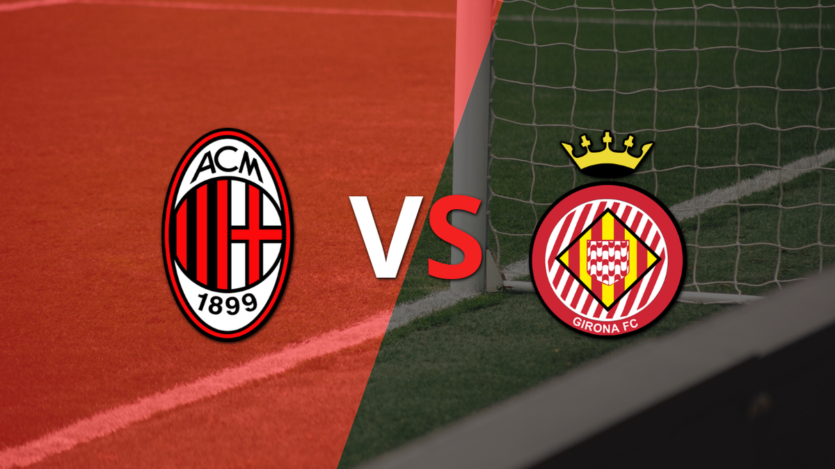 Girona perdió 1-0 ante Milan