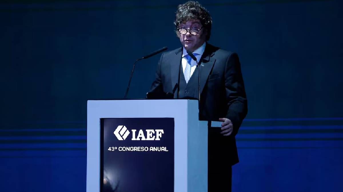 Javier Milei apuntó contra la oposición: Monstruo K, no nos asustan más