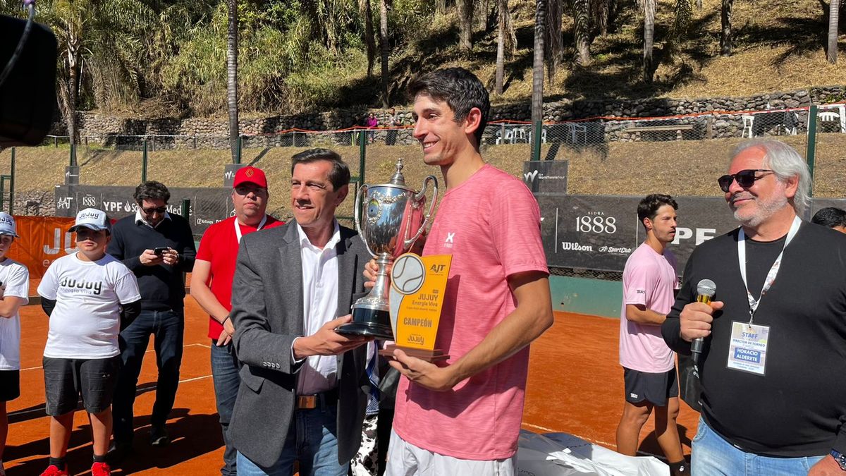 Lorenzo Rodríguez es el campeón del torneo ATP M15 en Jujuy