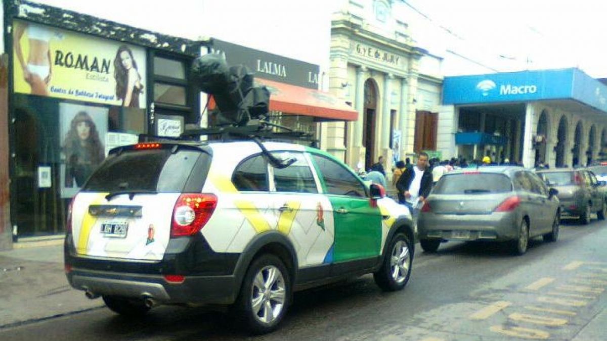 Las camionetas de Google Street View en Jujuy