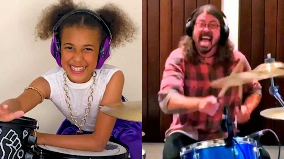 Nandi Bushell, la baterista de 10 años, ya es fenómeno mundial
