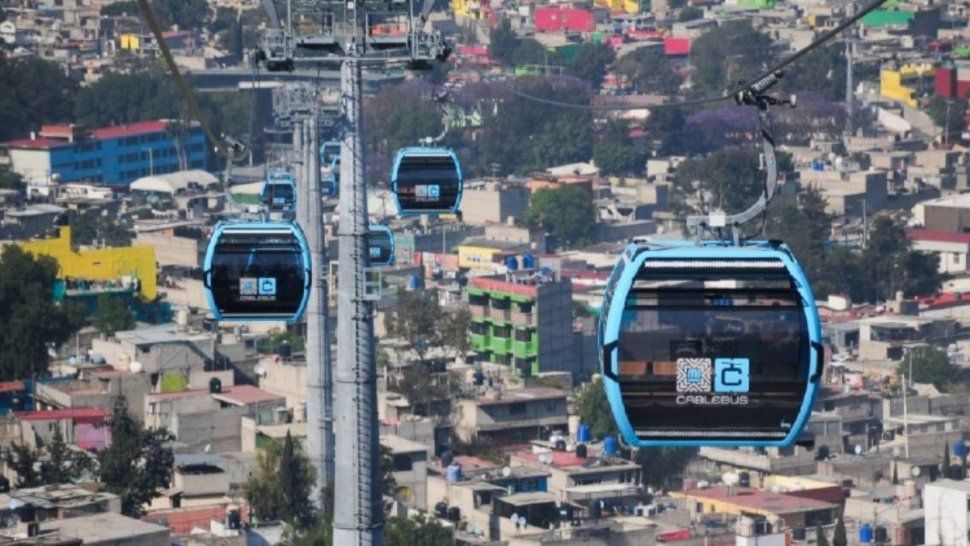 México: ya funciona el primer teleférico como transporte