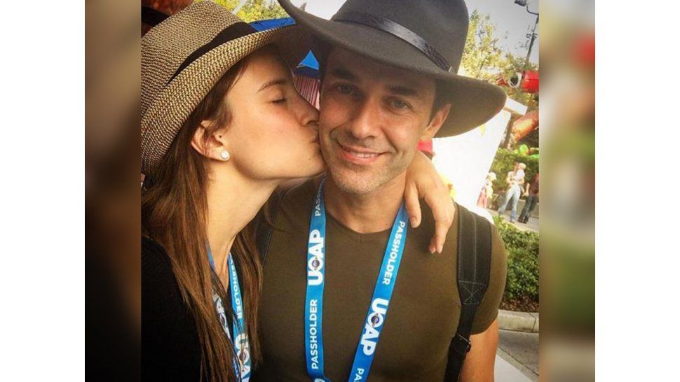 Las fotos del romántico viaje de Mariano Martínez y su novia