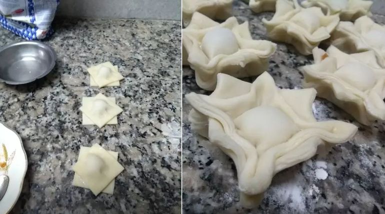 Receta de los pastelitos con dulce de membrillo