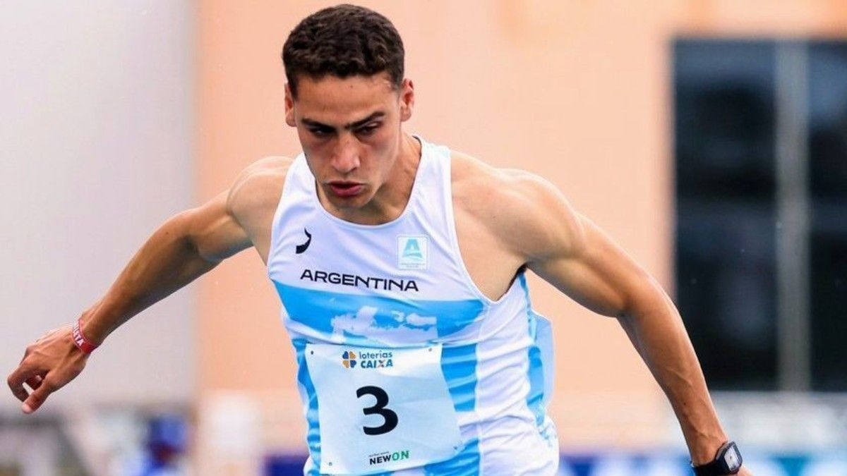 Quién es Franco Florio, el atleta que rompió un récord nacional