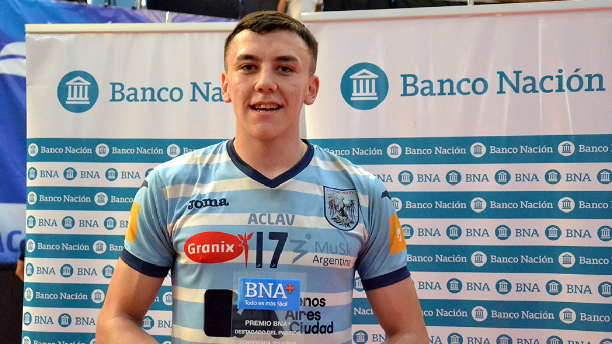 Rodrigo Soria la rompió en la final de la Liga Argentina