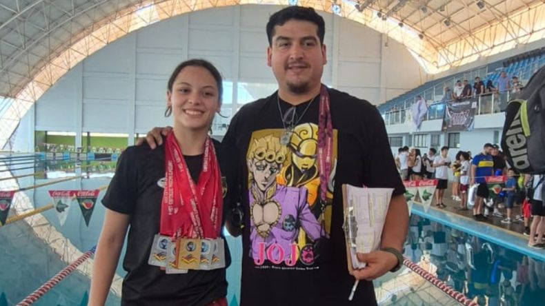 Destacada participación de Martina López en la Liga A de natación de ...